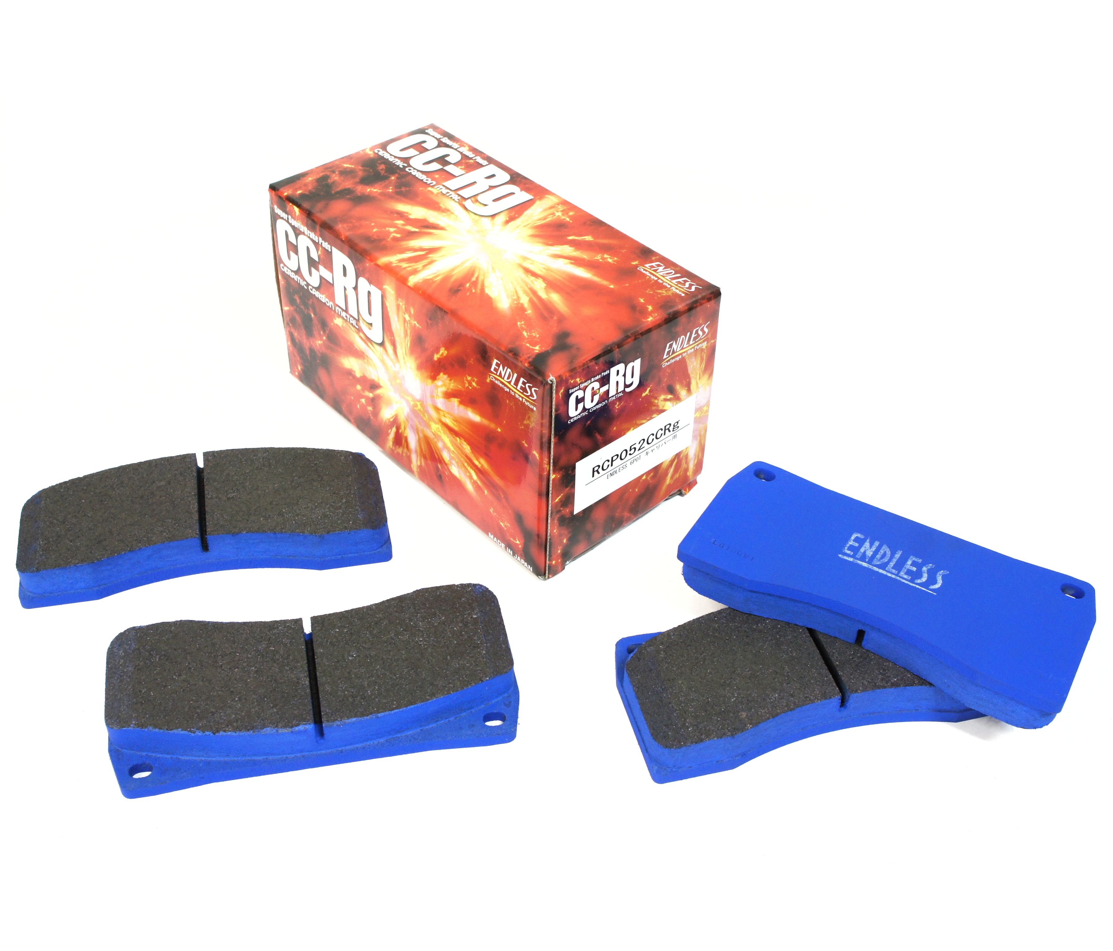 ENDLESS RCP052CCRG Pads for calipers ENDLESS 6POT I EC670 I RacingBIG4 I EC470 I 138.3X61mm